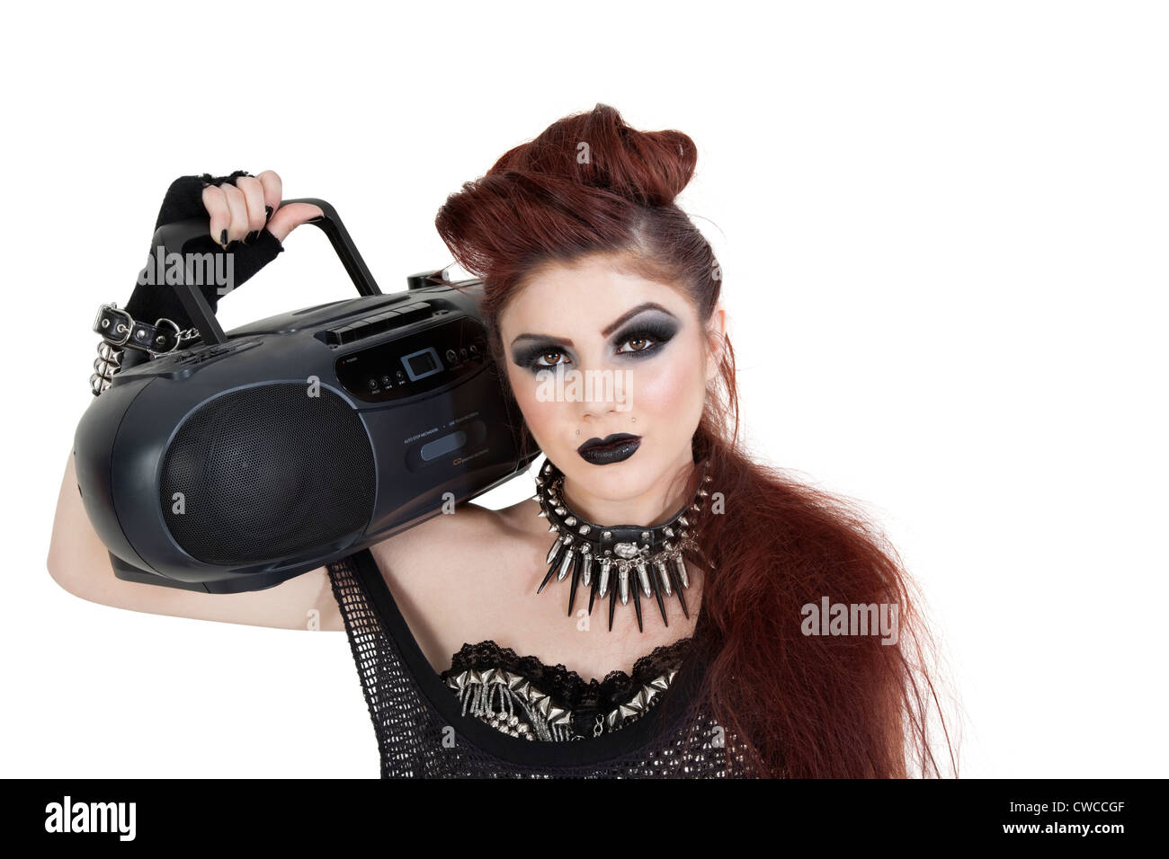 80s Boombox On Shoulder