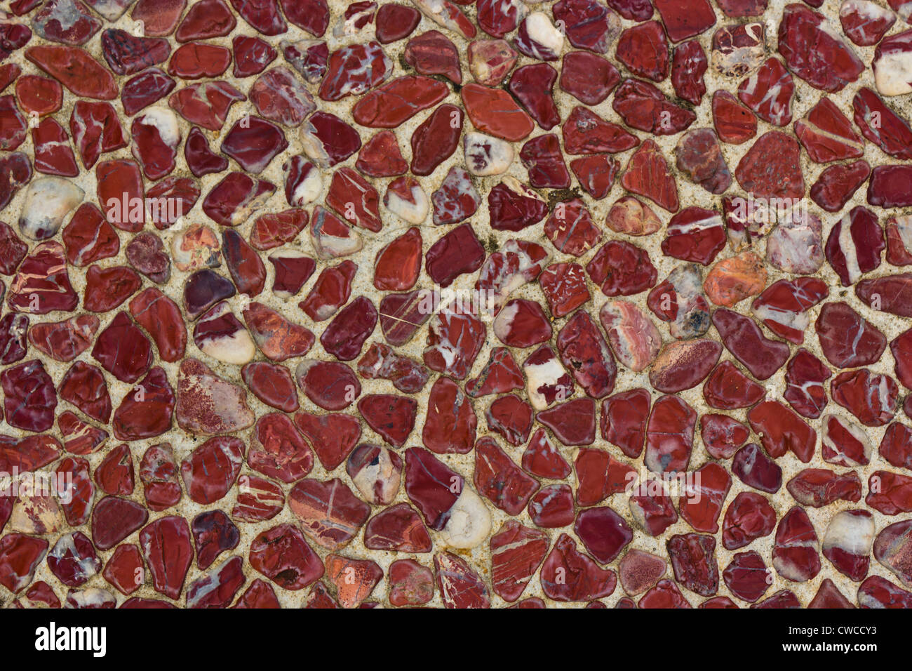 Red Brown Floor of the Small Rocks Stock Photo - Alamy