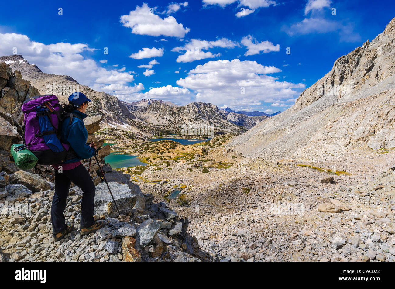 Sierra nevada bishop pass trail hi-res stock photography and images - Alamy