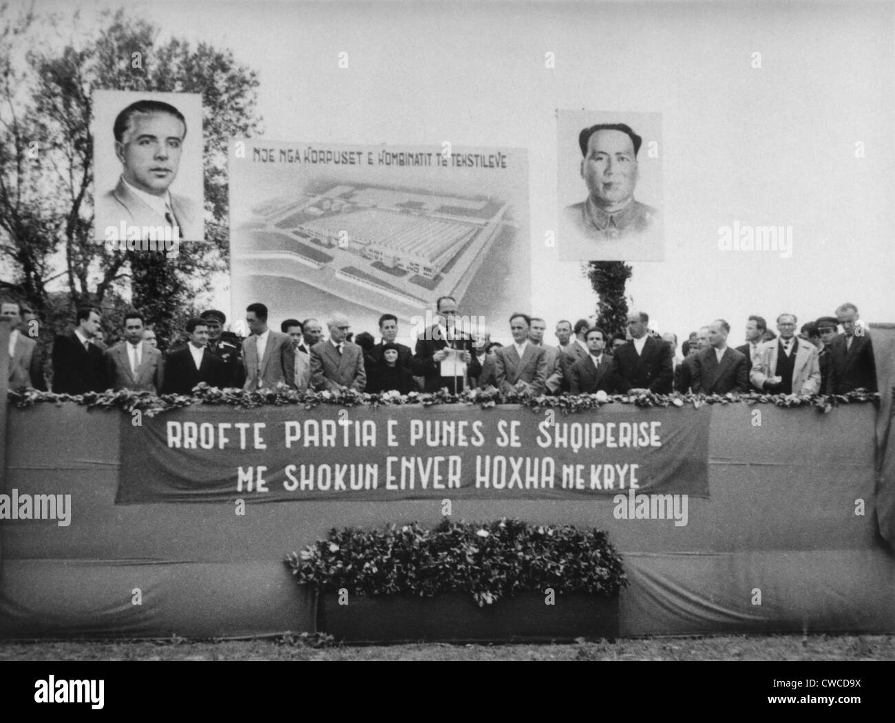 Albania chinese Black and White Stock Photos & Images - Alamy