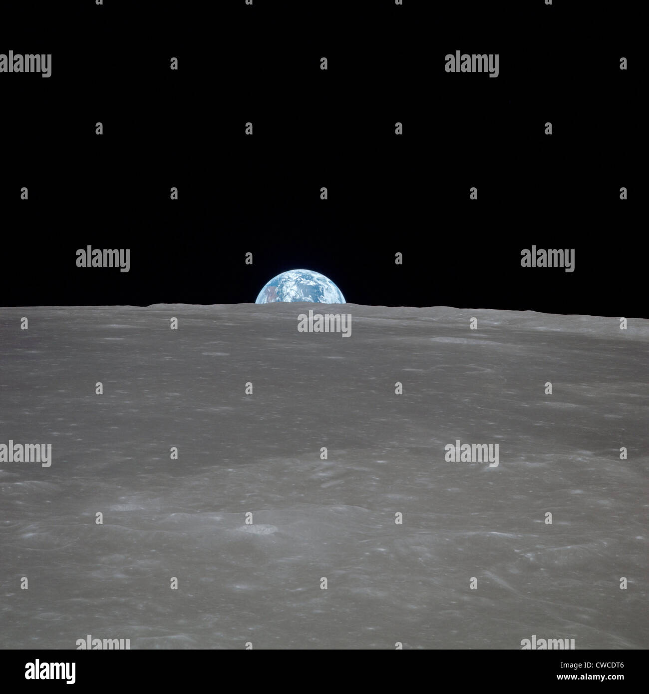 Earth rising over moon apollo 11 hi-res stock photography and images ...