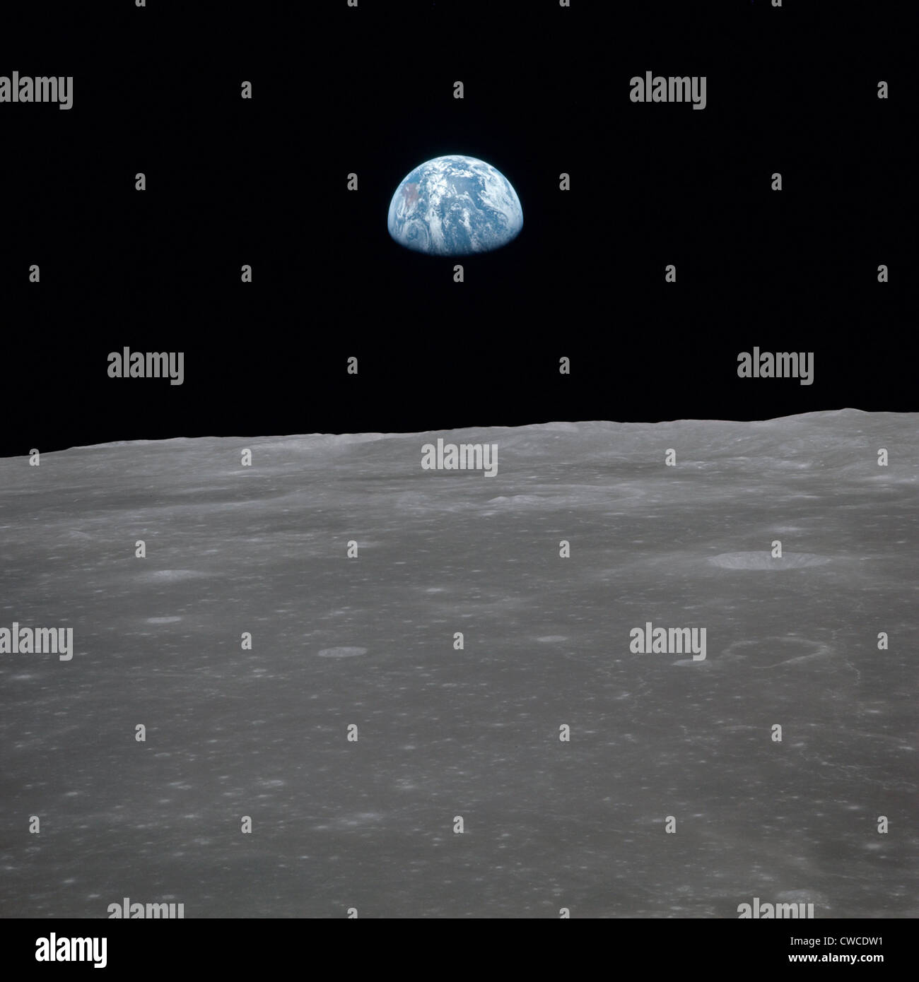 Earth rising over moon apollo 11 hi-res stock photography and images ...