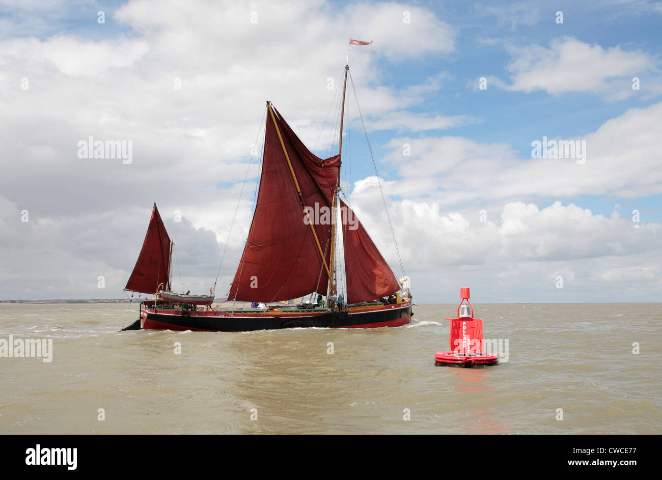 Sailing boat race buoy hi-res stock photography and images - Alamy