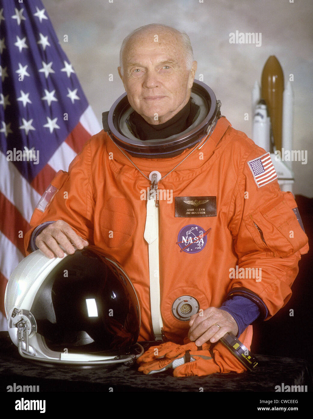 Astronaut John Glenn returned to space 36 years after his historic 1962 ...