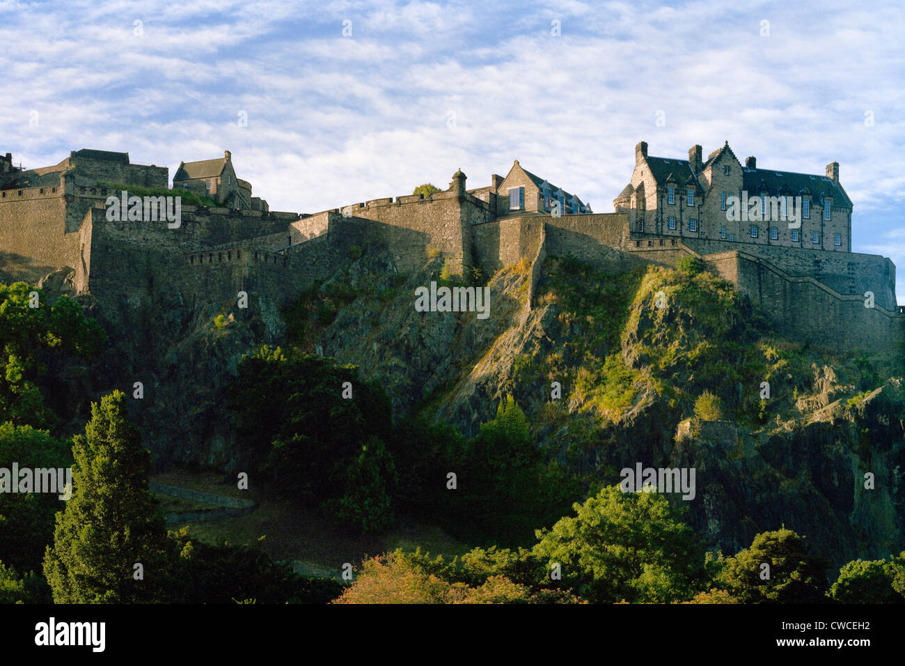 Edinburgh Castle Scotland Stock Photo - Alamy