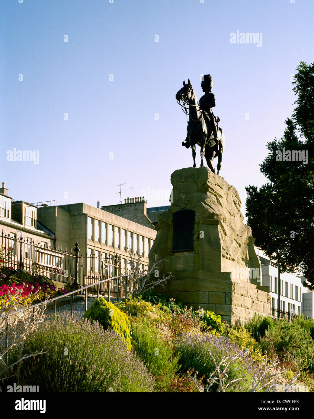 Royal Scots Greys Memorial West Princes Street Gardens Edinburgh ...
