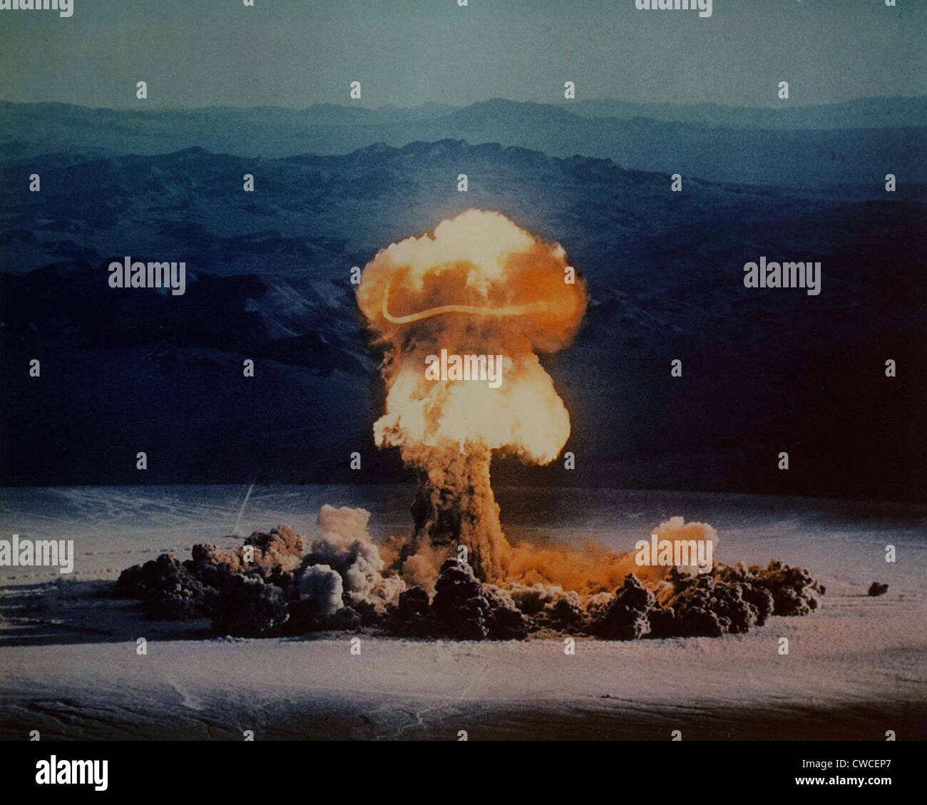 The PRISCILLA Shot was a 37 kiloton nuclear test that subjected 1,200 ...