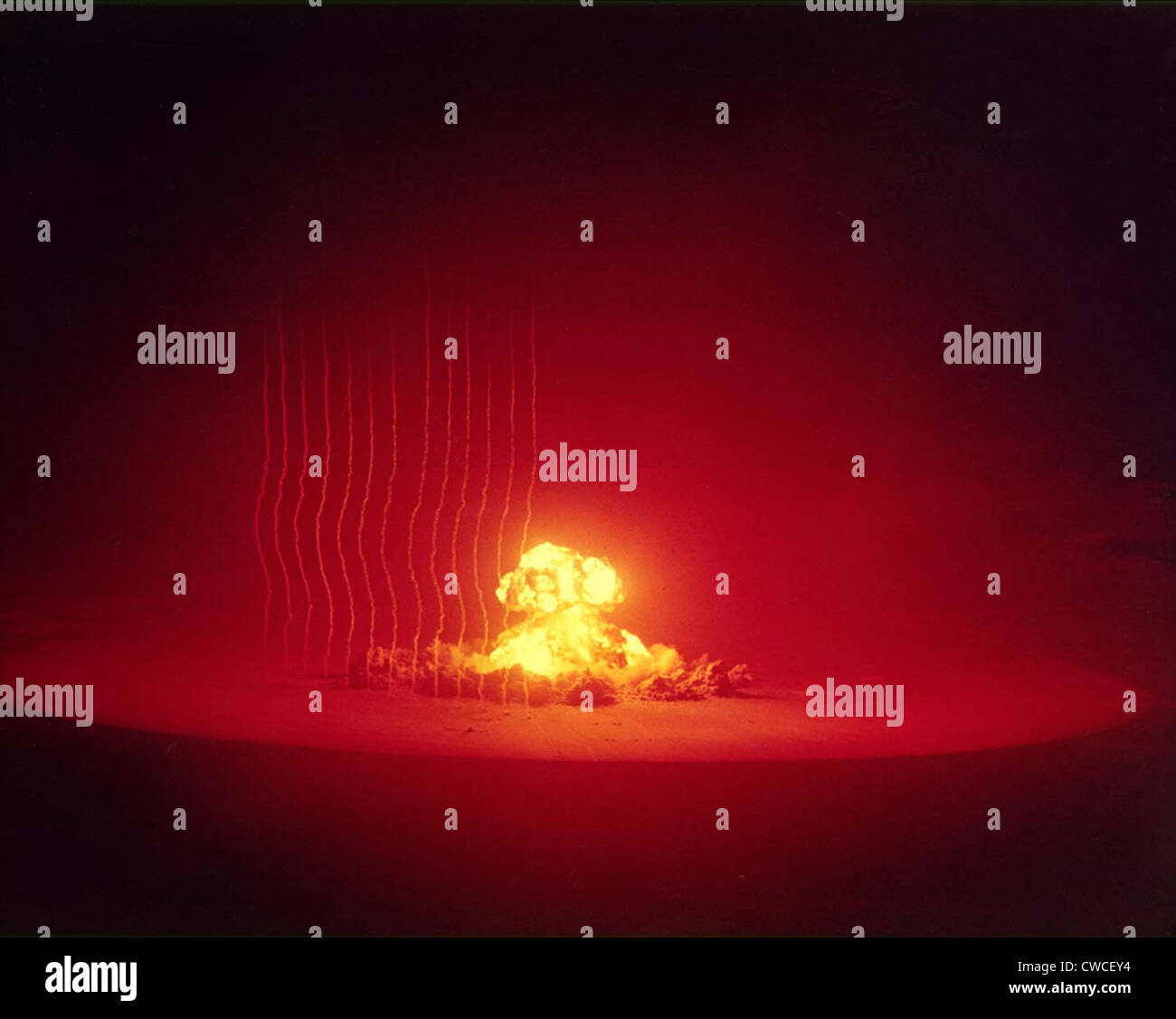 The ANNIE shot was a 16 kiloton nuclear bomb. It was tested in the ...