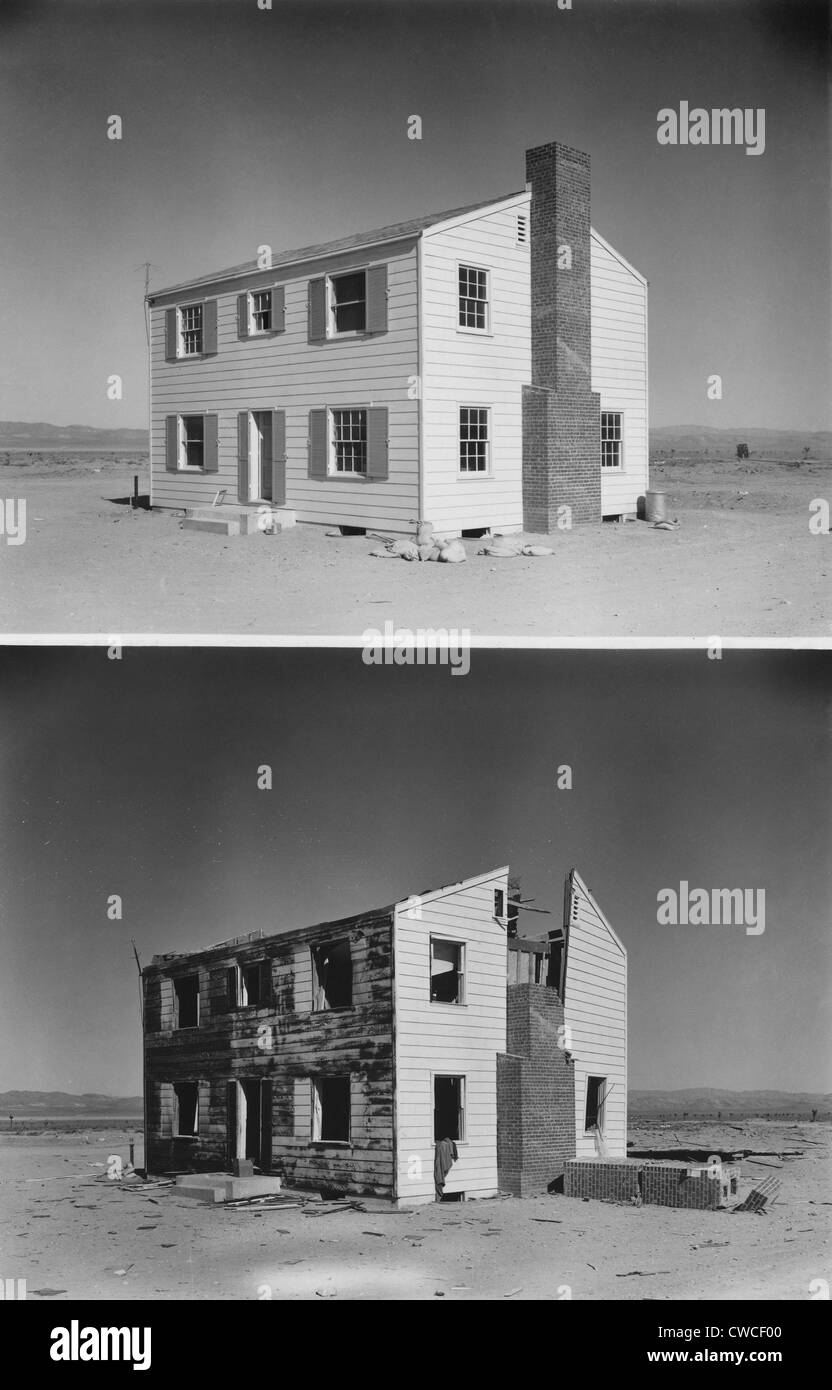 Nuclear 'Operation Cue' tested buildings' ability to survive atomic ...