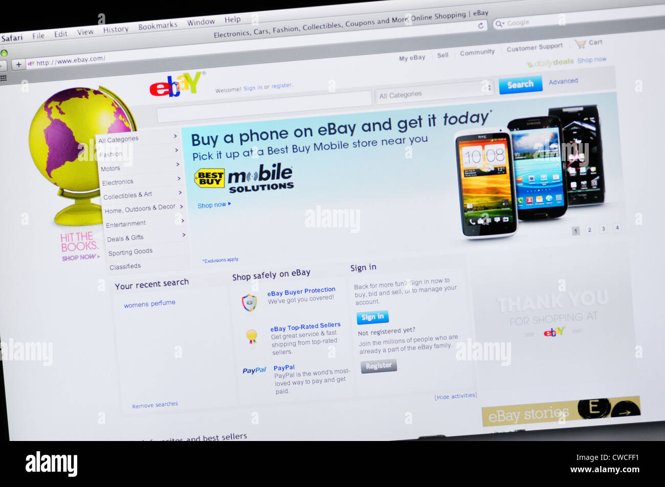 Ebay android hi-res stock photography and images - Alamy