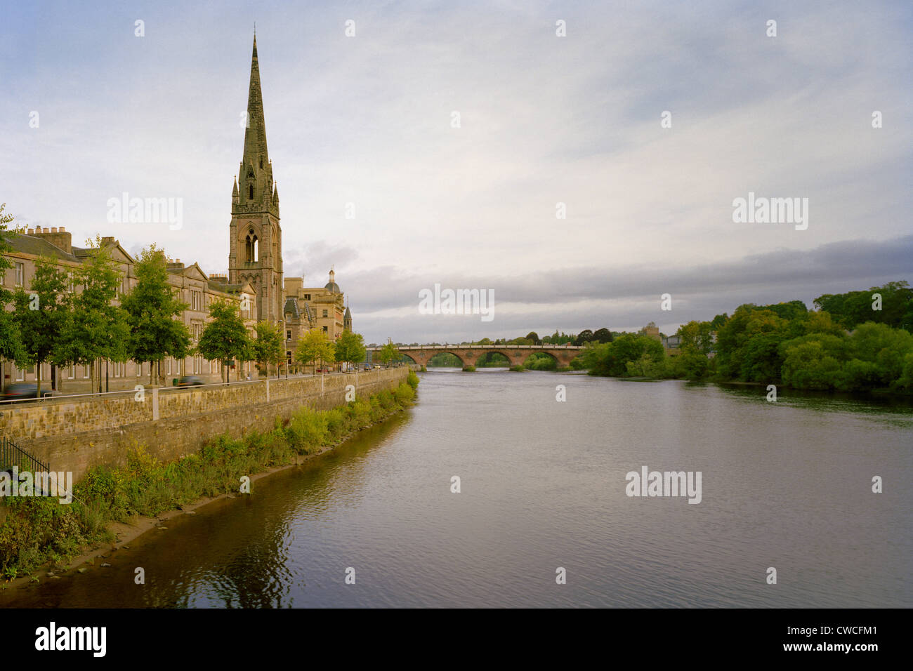 River Tay Perth Scotland Stock Photo - Alamy