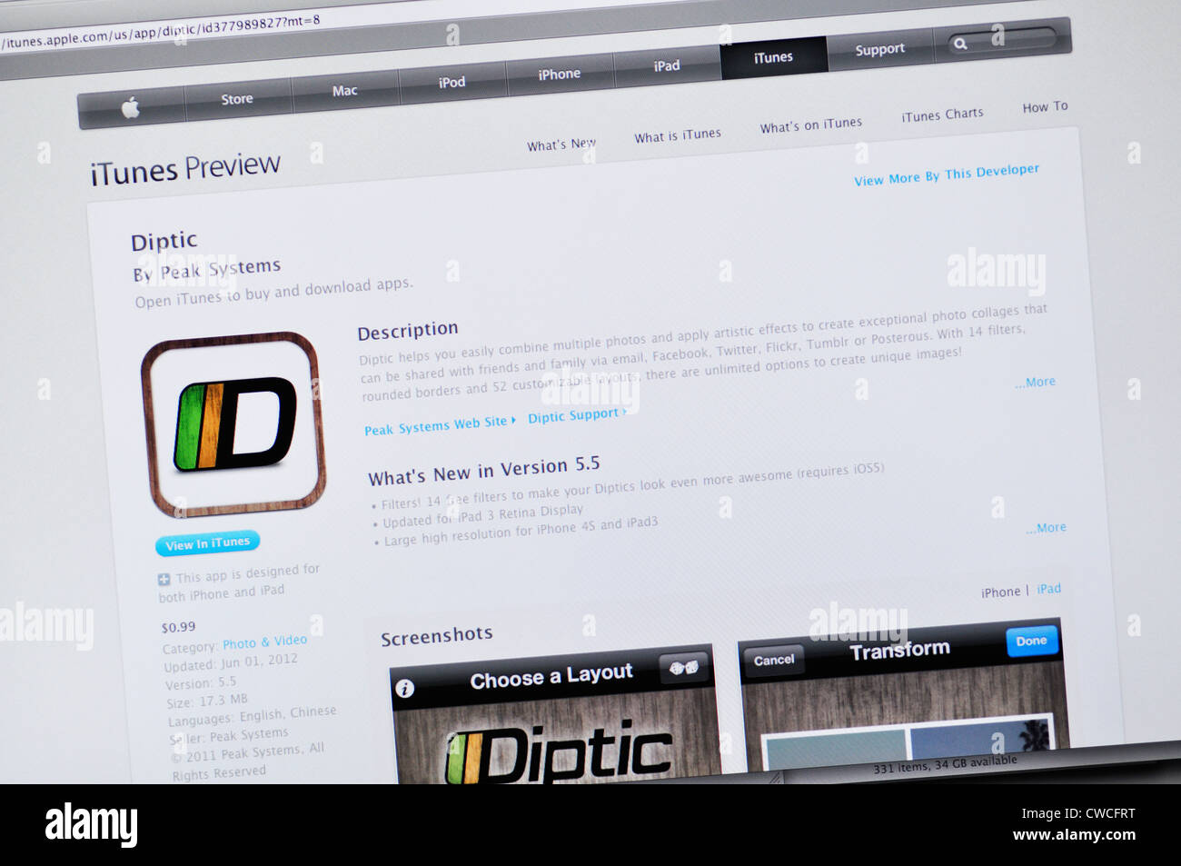Diptic app website - combine multiple photos and apply artistic effects ...