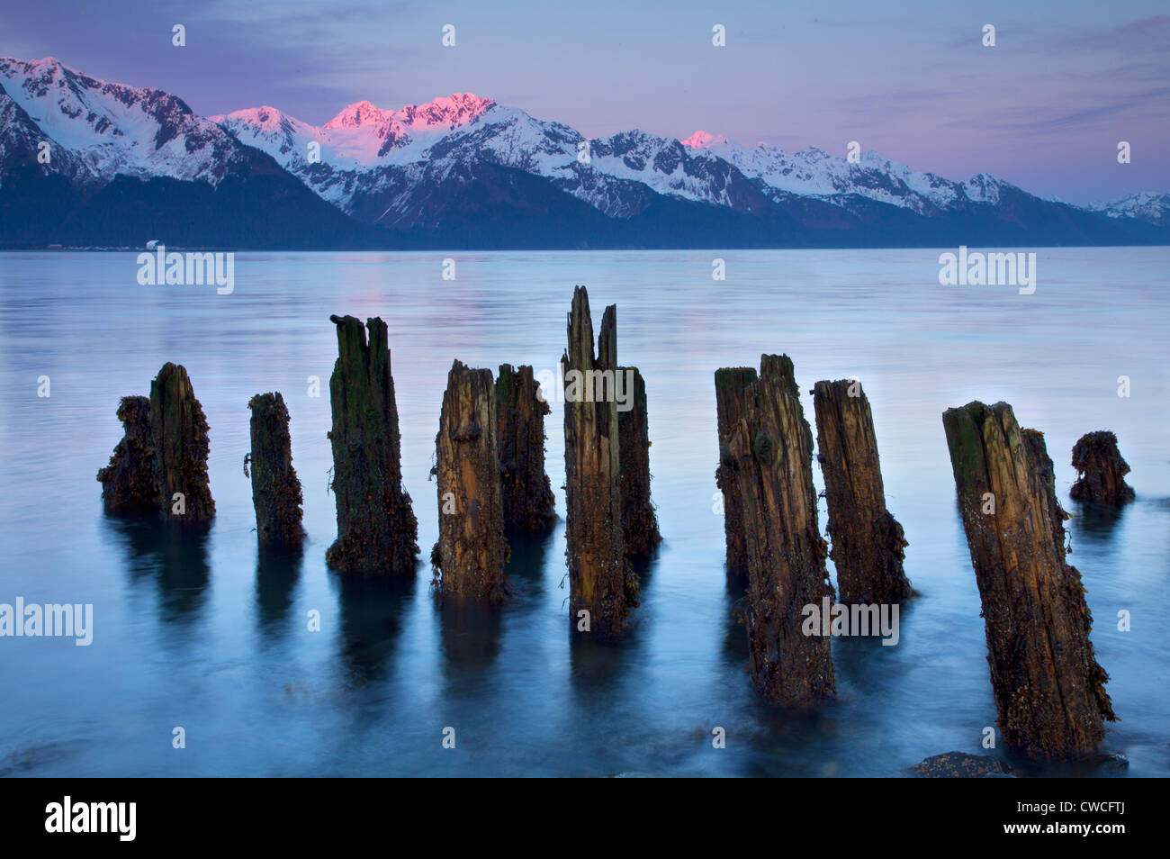 Resurrection Bay, Seward, Alaska Stock Photo - Alamy