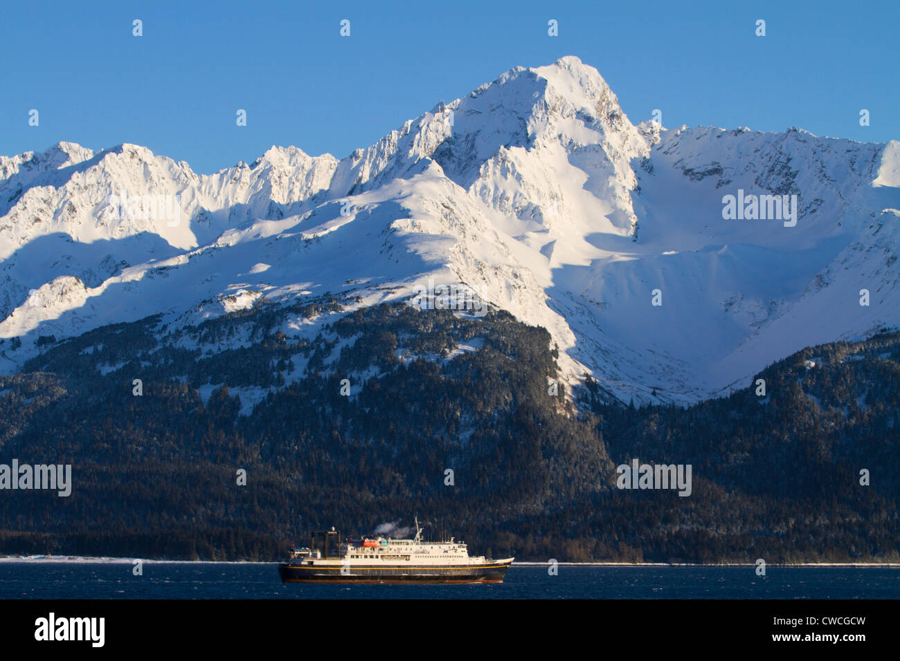 Alaska State Ferry, Seward, Alaska Stock Photo - Alamy