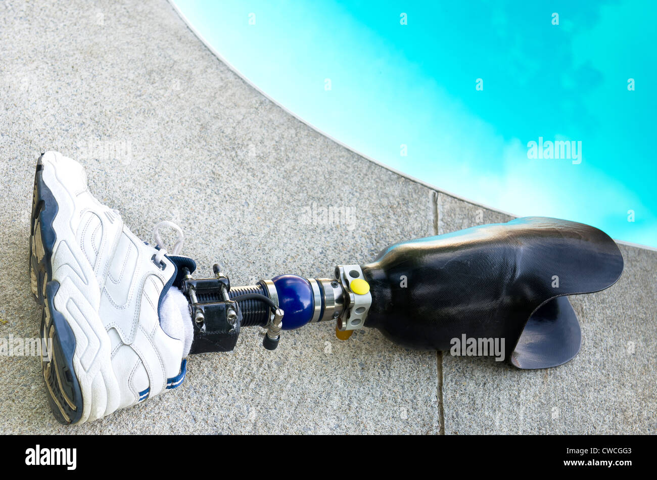 Prosthetic leg hi-res stock photography and images - Alamy