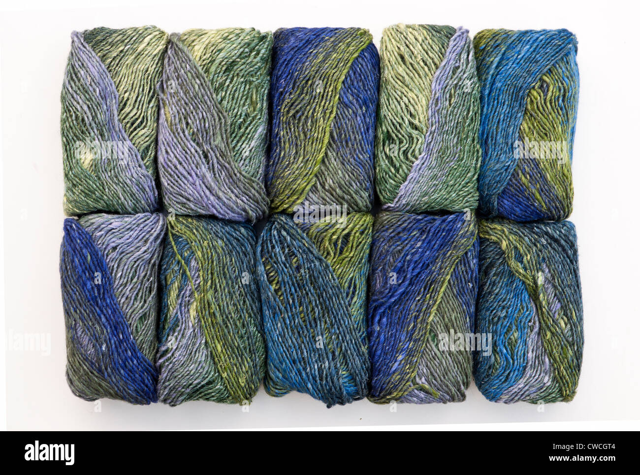 Colorful knitting yarn Stock Photo - Alamy