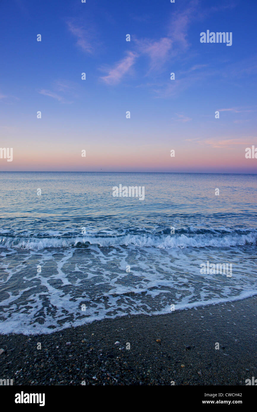 Beach from Finale Ligure / Finalpia at the Italian Riviera Stock Photo ...
