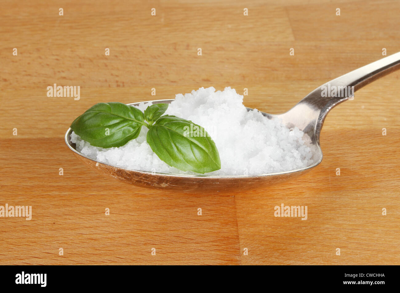 Salt on a spoon hi-res stock photography and images - Alamy