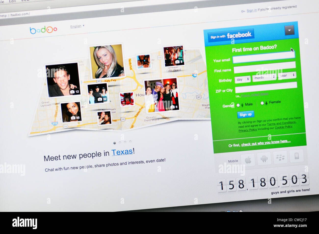 Badoo dating hi-res stock photography and images - Alamy