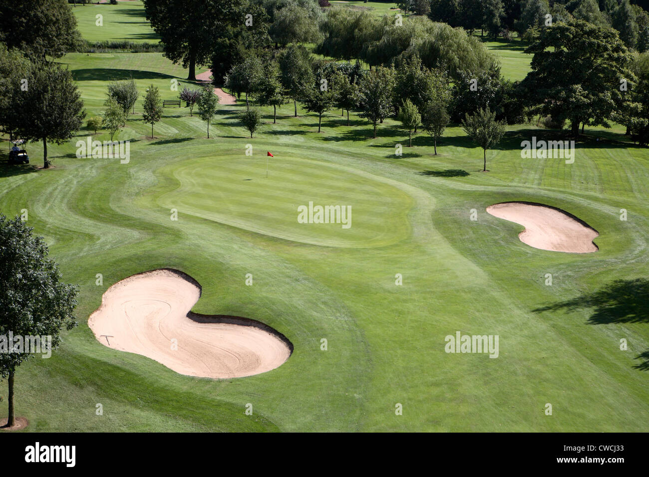 Golf course aerial hi-res stock photography and images - Alamy