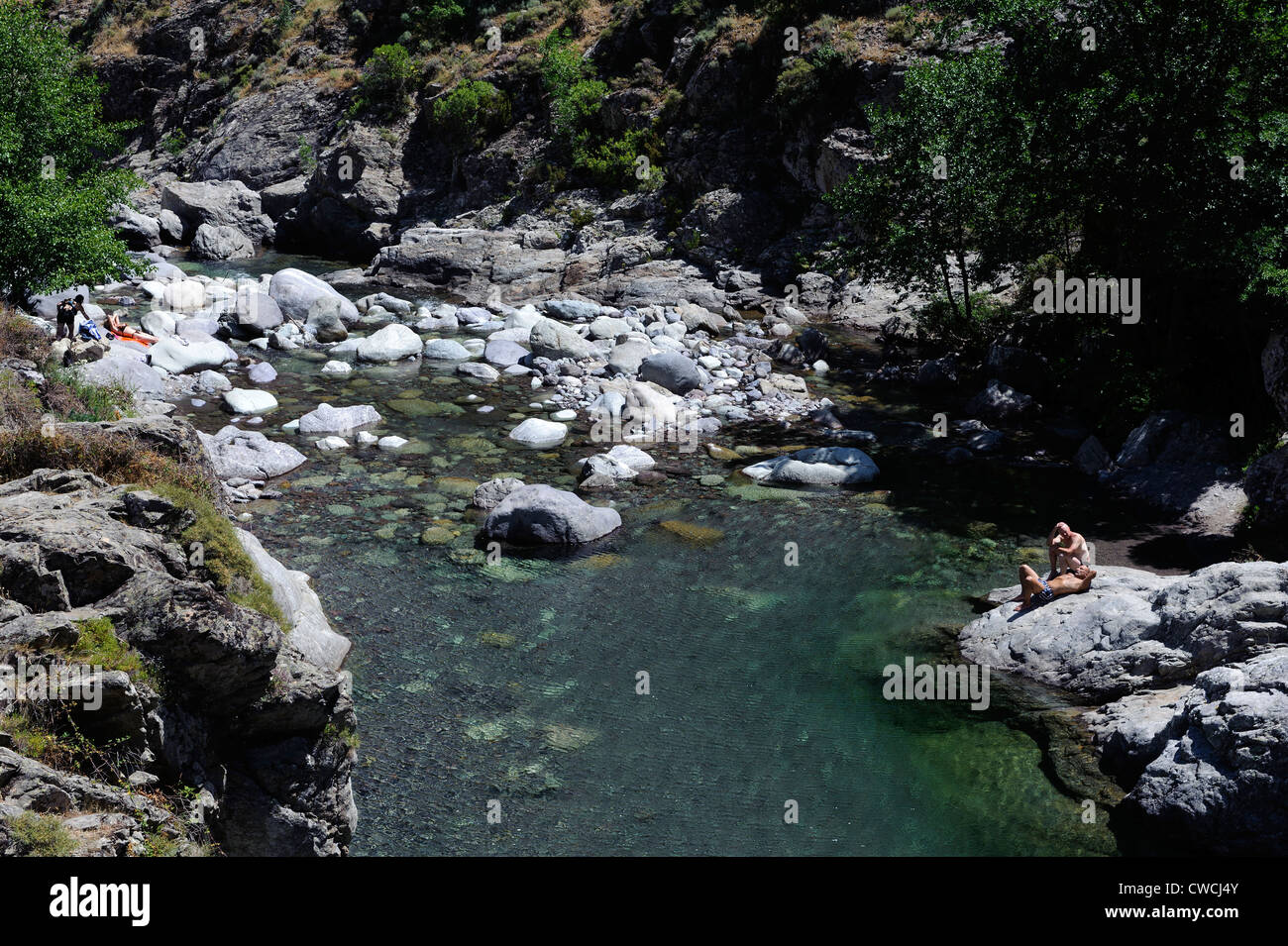 Corsica asco valley hi-res stock photography and images - Alamy