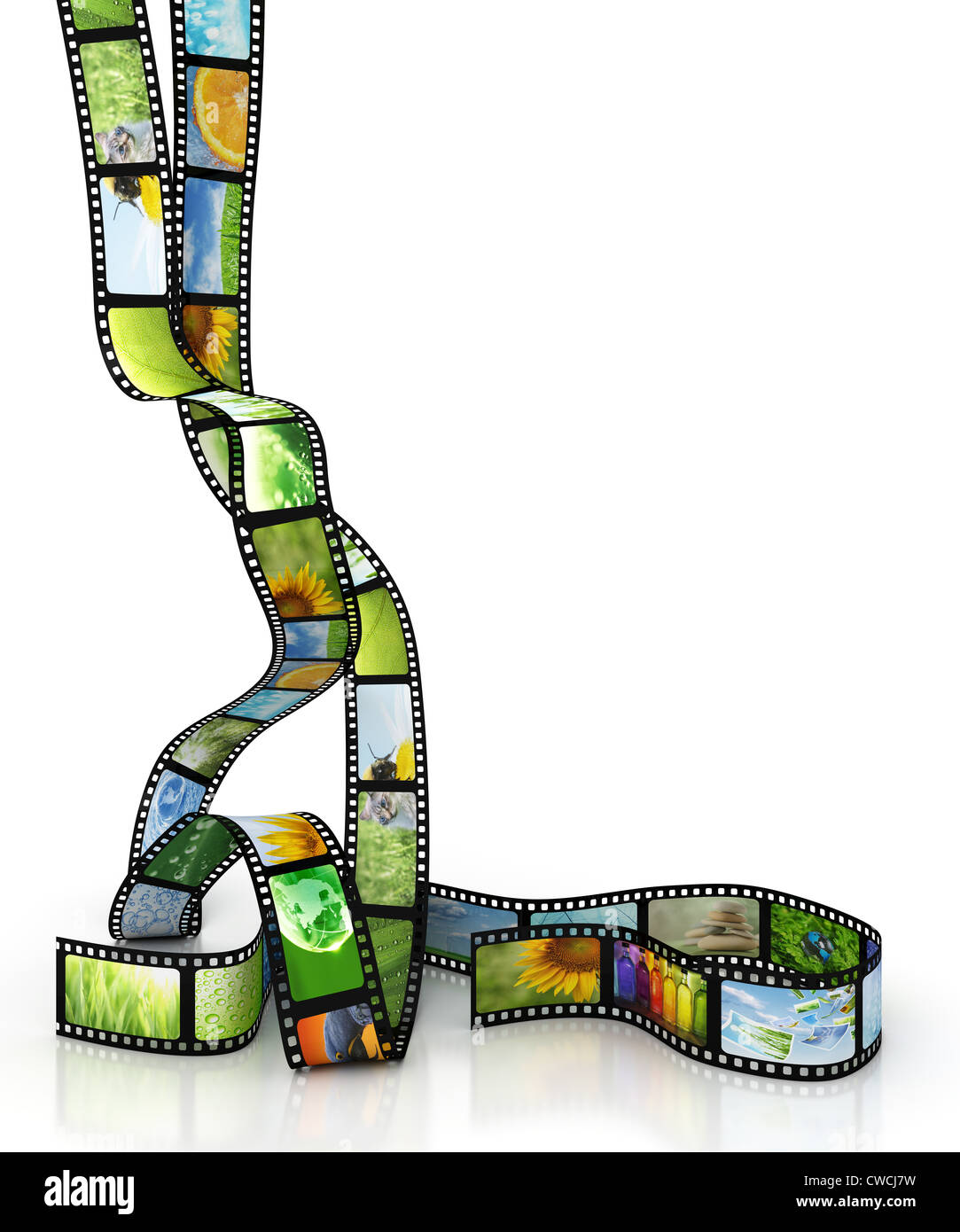 Movie film design Cut Out Stock Images & Pictures - Alamy