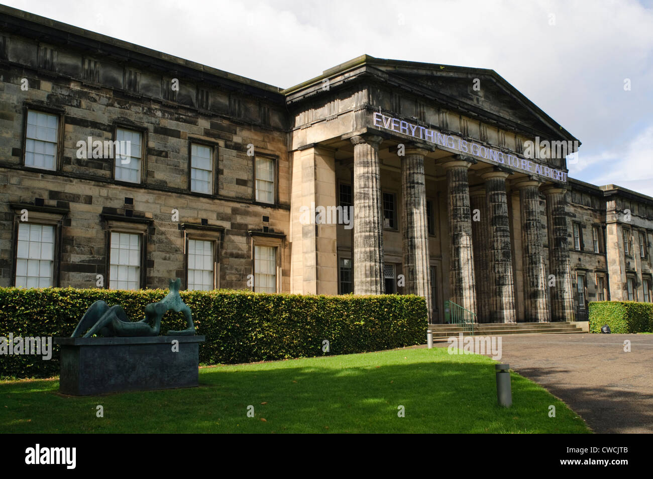 The Scottish National Gallery Of Modern Art One High Resolution Stock ...
