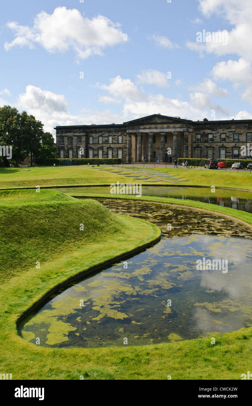 Landform by Charles Jencks, at the Scottish National Gallery of Modern ...