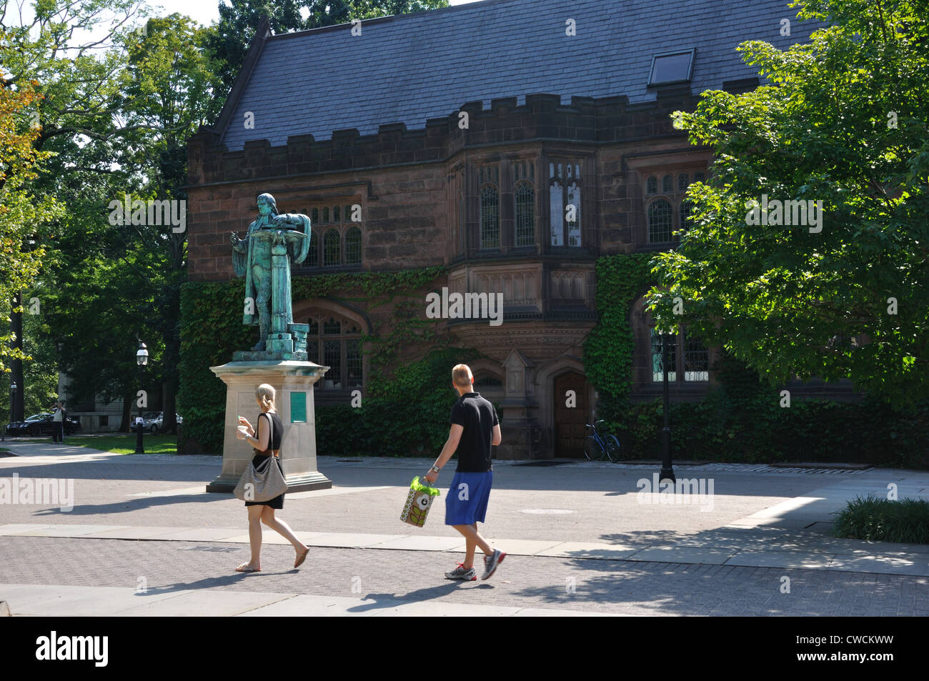 John Witherspoon statue, Princeton University, Princeton, New Jersey ...