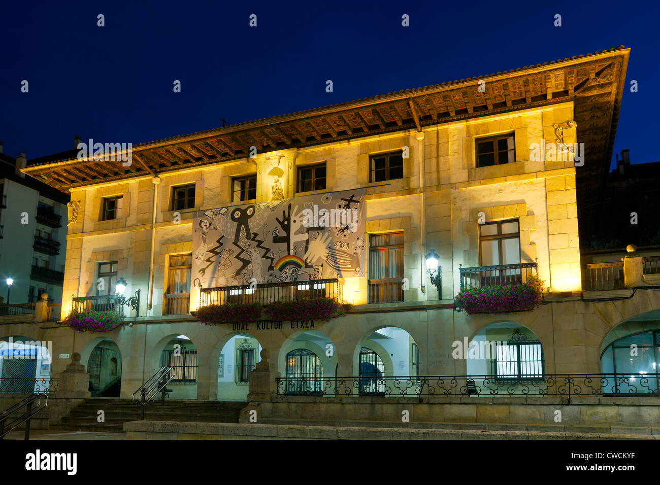 Culture house, Gernika, Bizkaia, Basque Country, Spain Stock Photo - Alamy