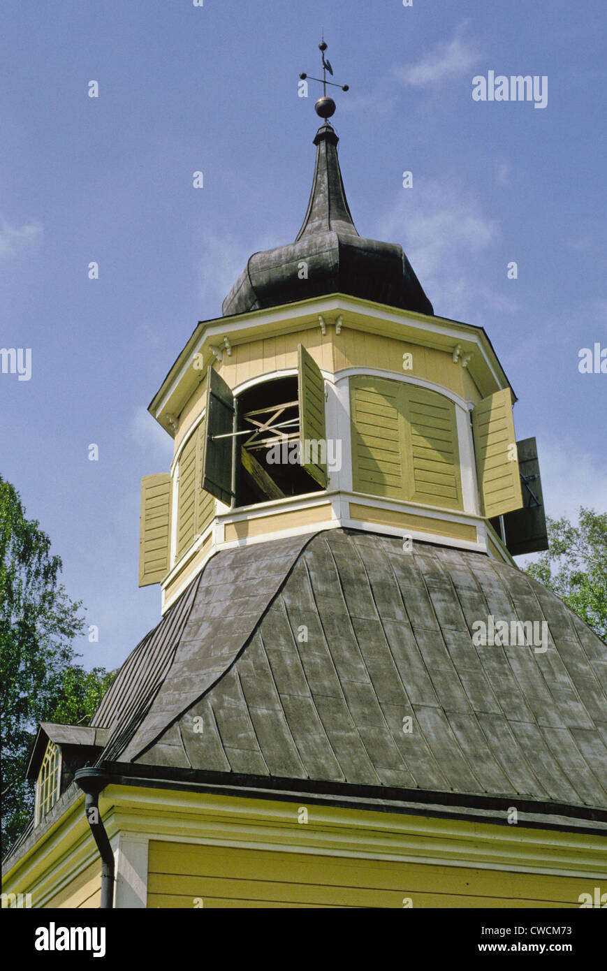 Belfry of the Ruovesi Church which was built and designed by church ...