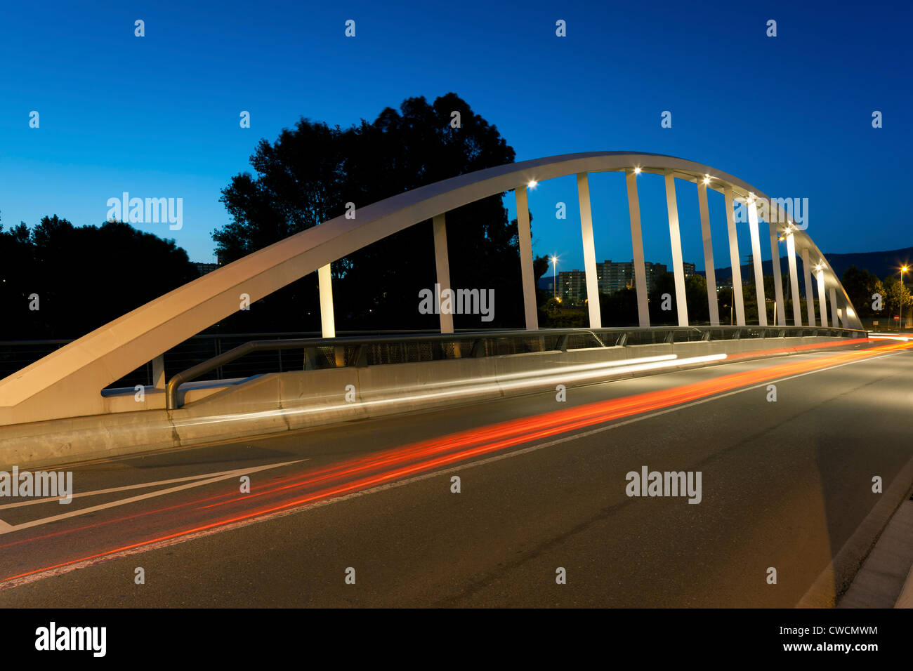 Artunduaga bridge, Basauri, Bizkaia, Basque Country, Spain Stock Photo ...