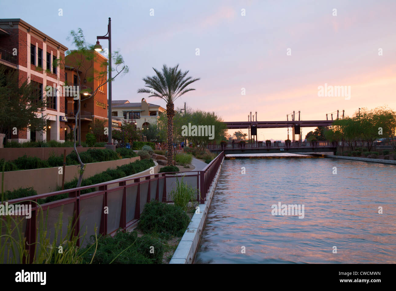 The Riverwalk area of Scottsdale, Arizona Stock Photo - Alamy
