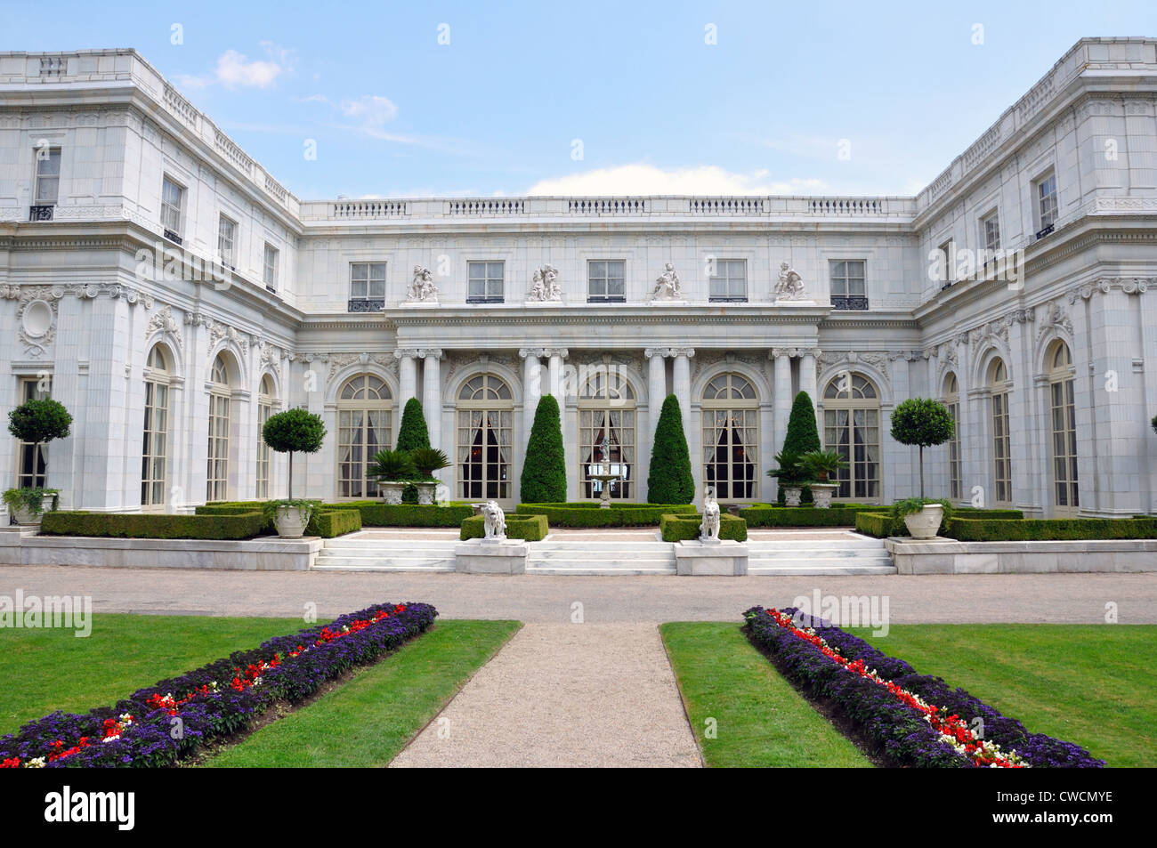 Rosecliff mansion, Newport, Rhode Island, USA Stock Photo - Alamy