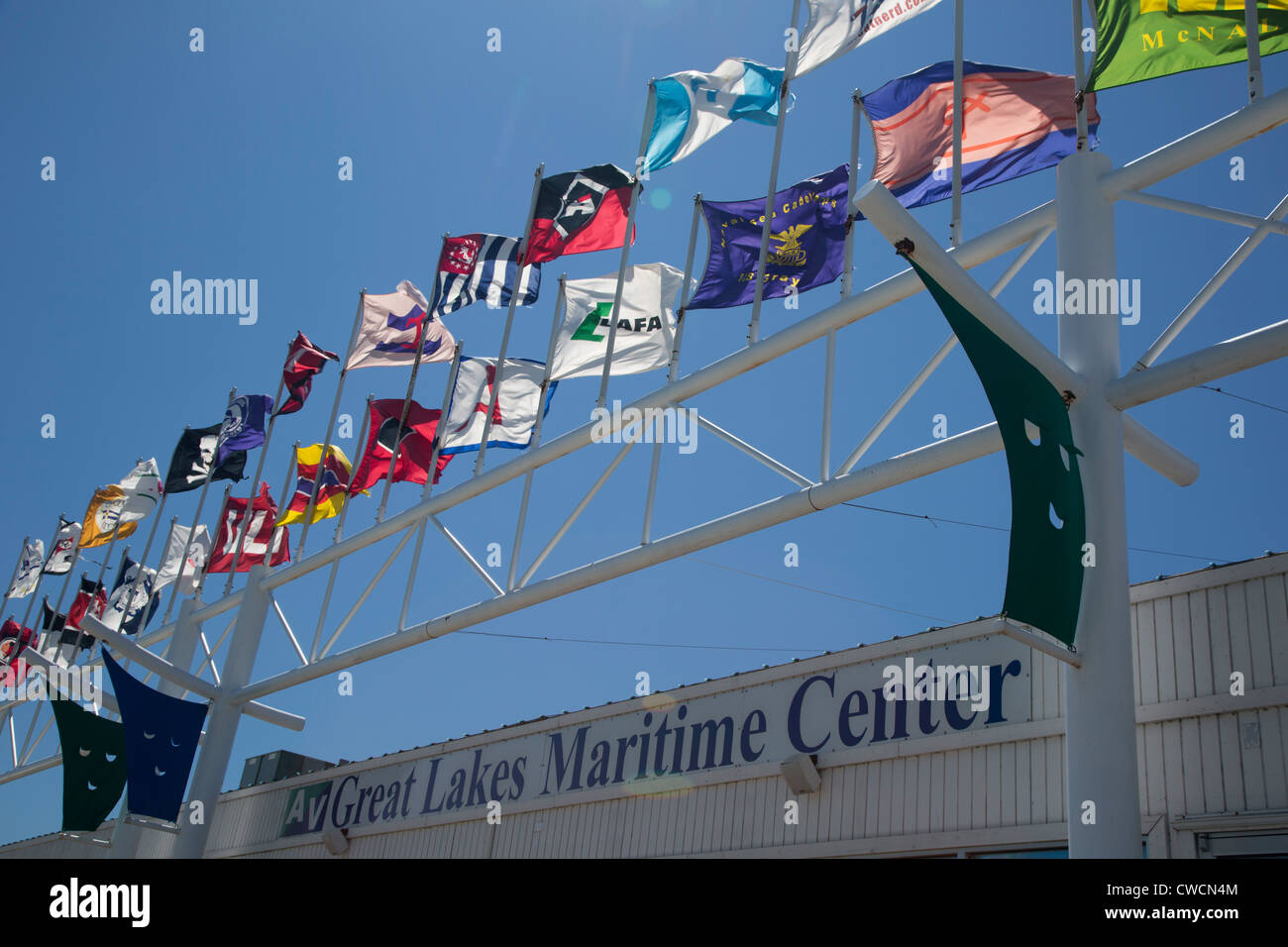 The Great Lakes Maritime Center Stock Photo - Alamy