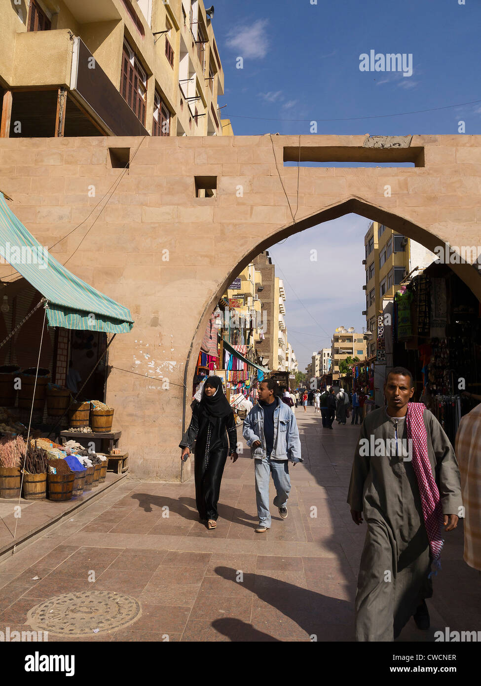 in the Souk or Market of Aswan in Southern Egypt Stock Photo - Alamy