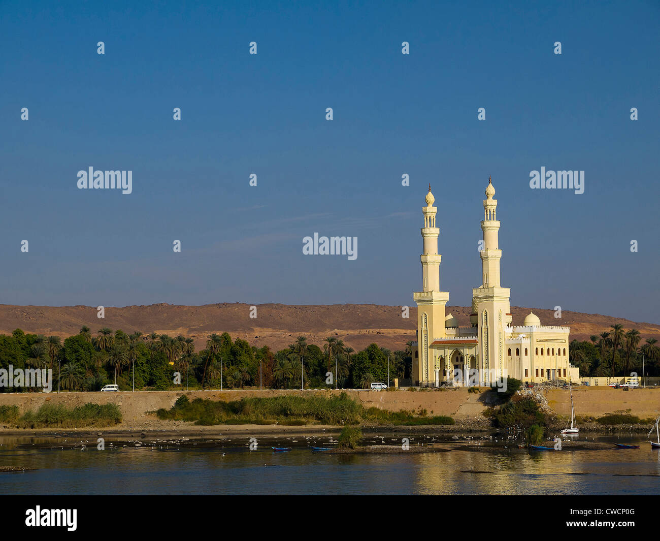 River Nile near Aswan in Southern Egypt Stock Photo - Alamy