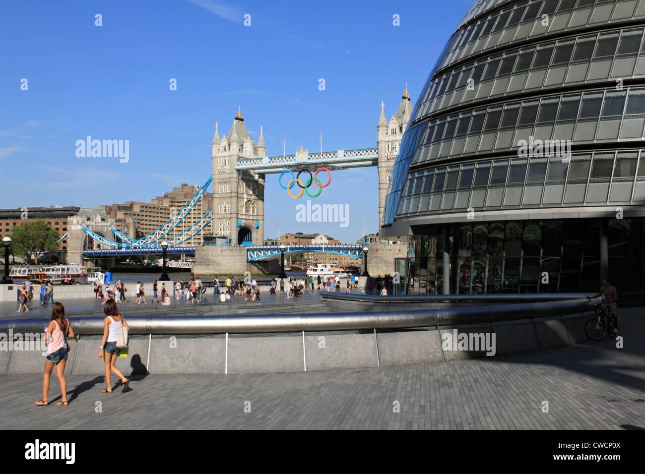 The London Assembly Building near Tower Bridge, Southwark London ...
