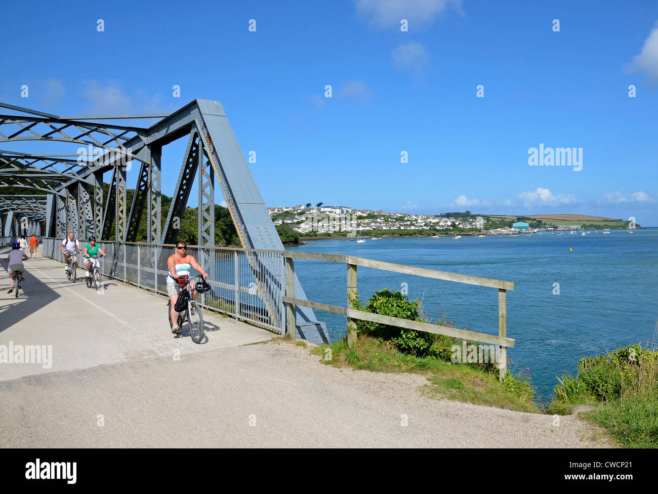Padstow camel trail cornwall hi-res stock photography and images - Alamy
