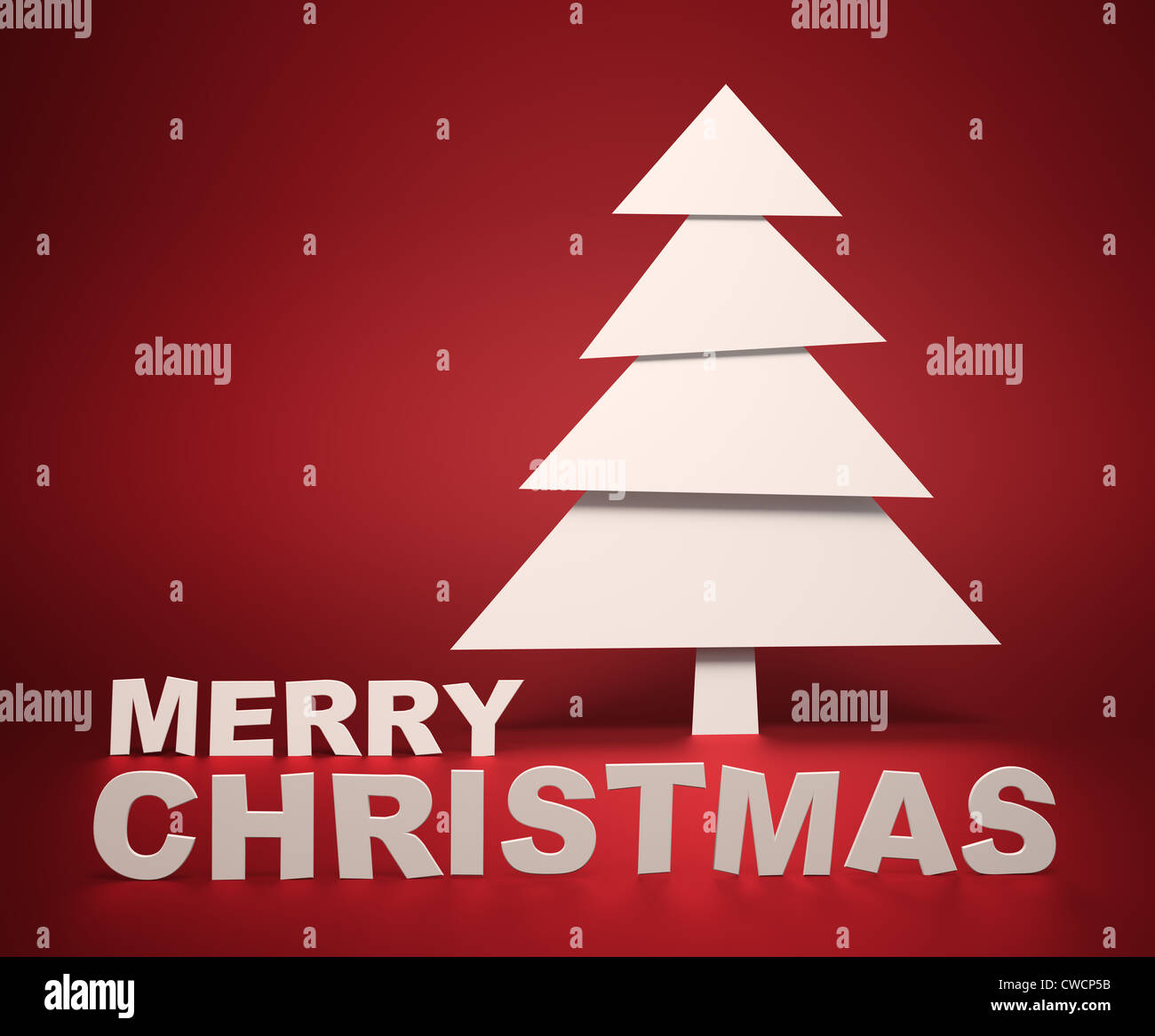 A Merry Christmas stylized background Stock Photo - Alamy