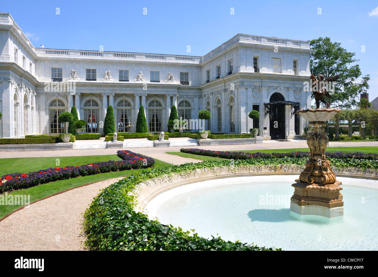 Rosecliff mansion, Newport, Rhode Island, USA Stock Photo - Alamy