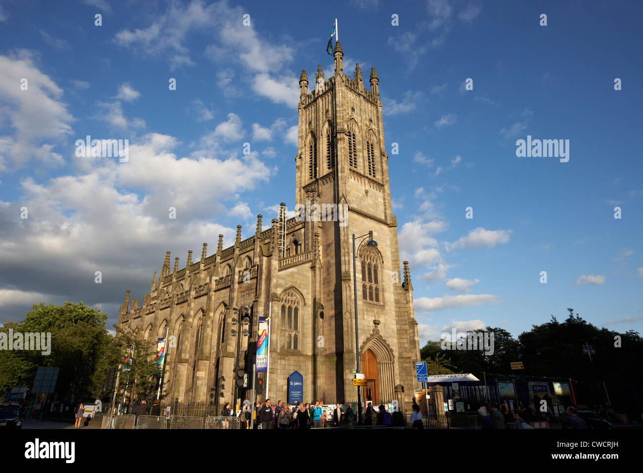 st johns episcopal church edinburgh scotland uk united kingdom Stock ...