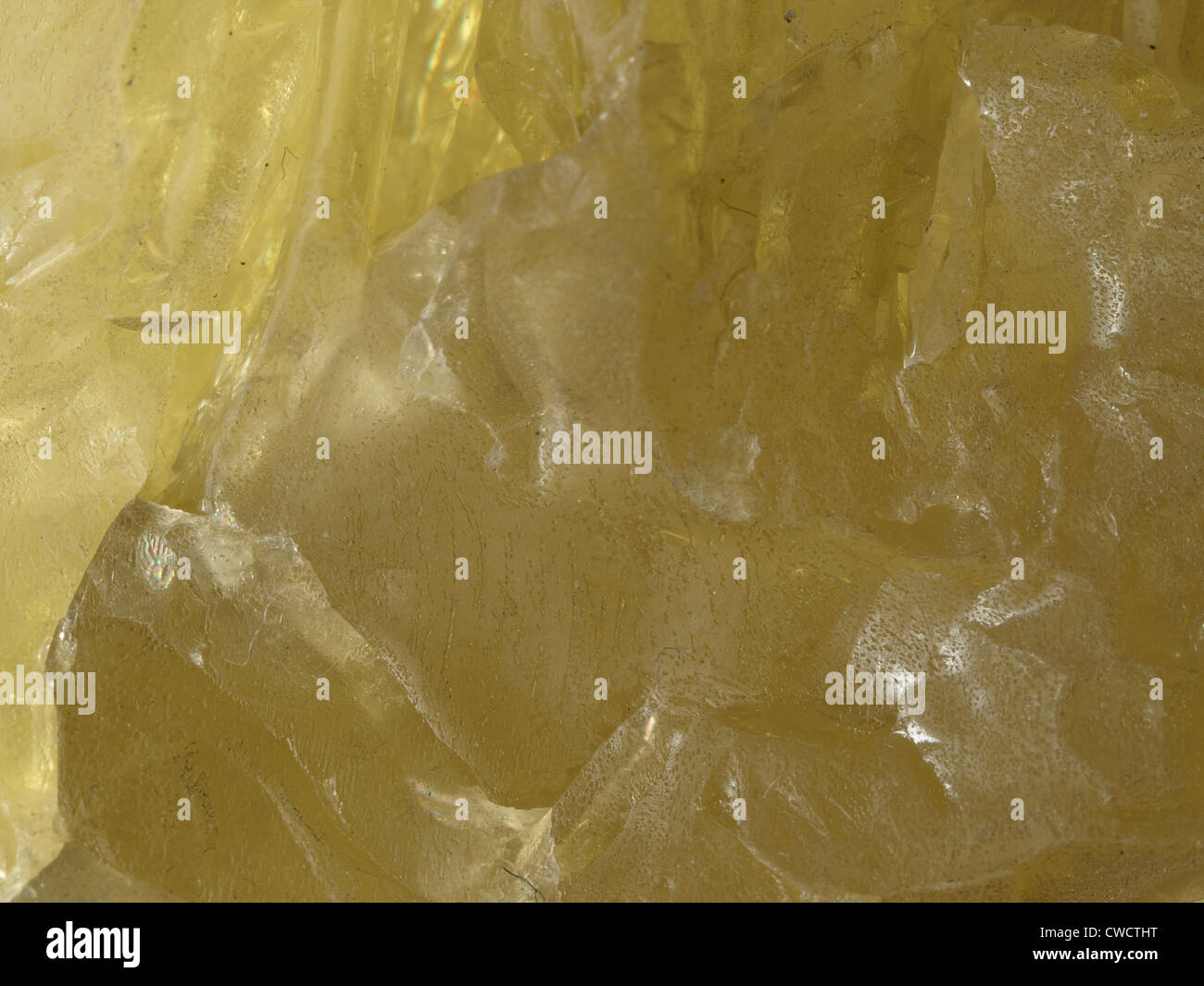 Native sulphur; Agrigento, Italy. Photograph covers area that is ...