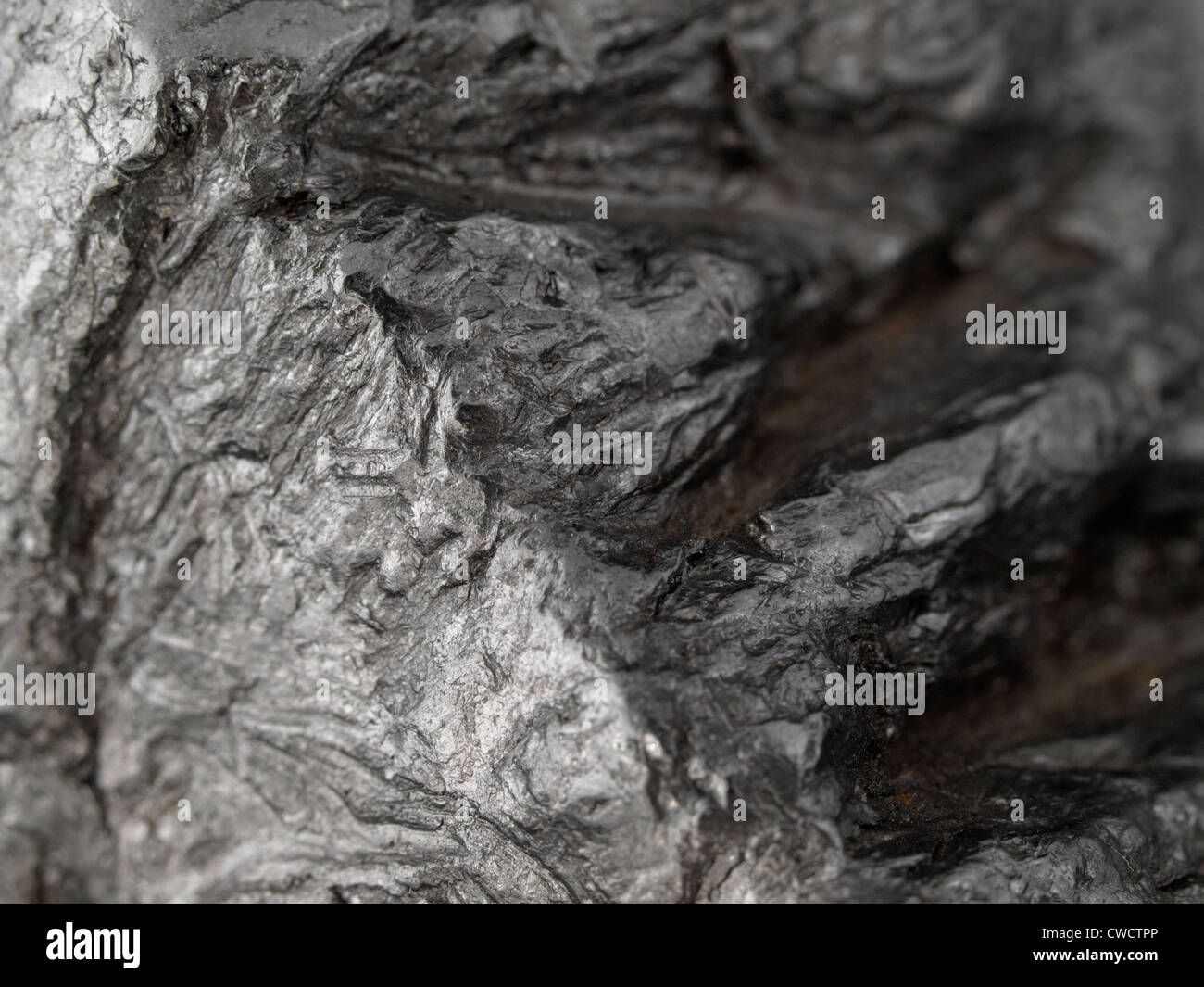 Native graphite; Kalutara, Sri Lanka. Photograph covers an area of ...