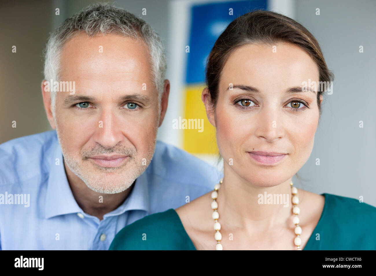 Portrait of business executives in an office Stock Photo - Alamy