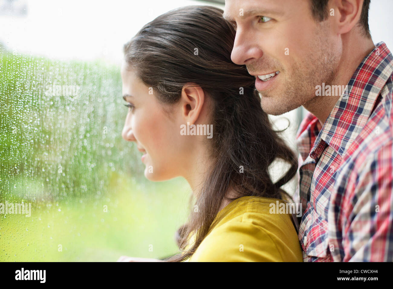 Close-up of a romantic couple Stock Photo - Alamy