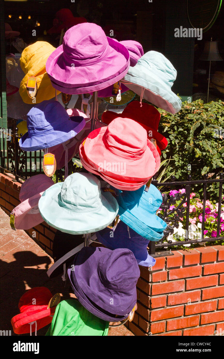 Brightly coloured hats hi-res stock photography and images - Alamy