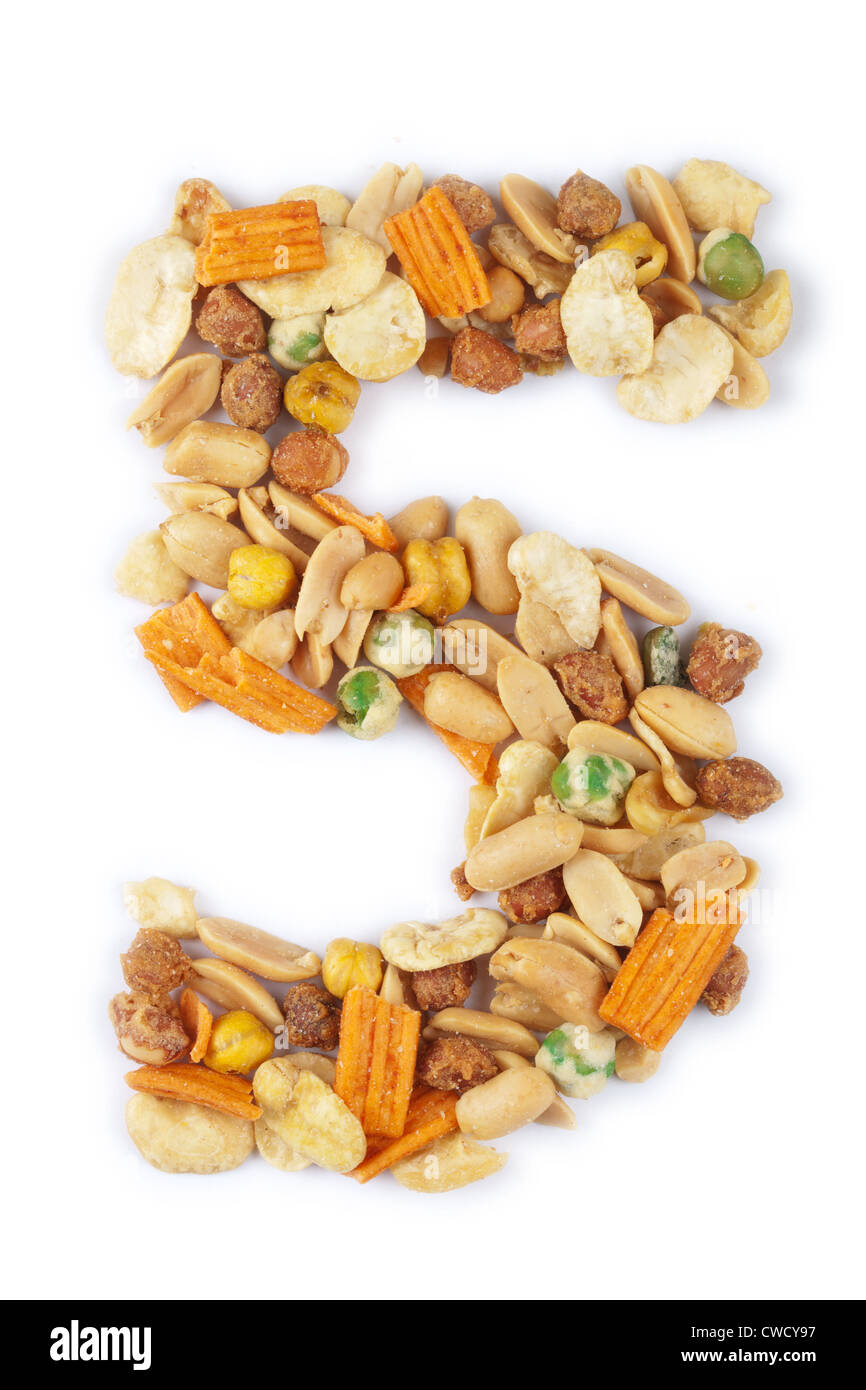 nuts number 5 Stock Photo - Alamy