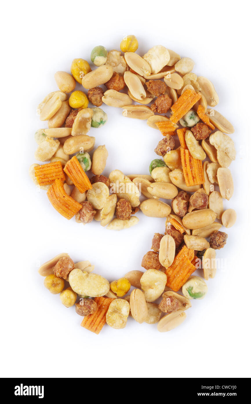Number nine 9 Cut Out Stock Images & Pictures - Alamy
