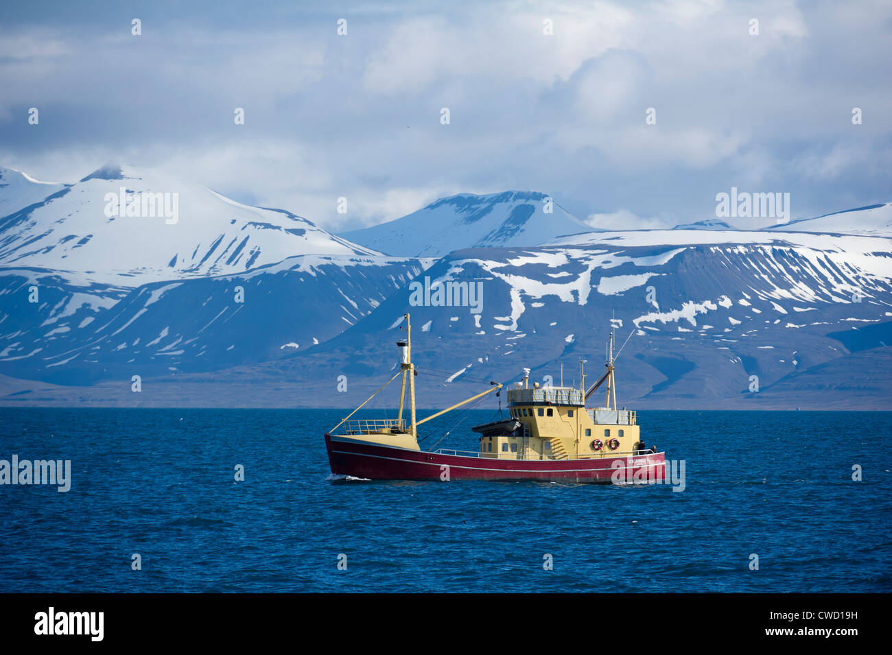 Ship, Spitsbergen, Svalbard, Arctic Stock Photo - Alamy